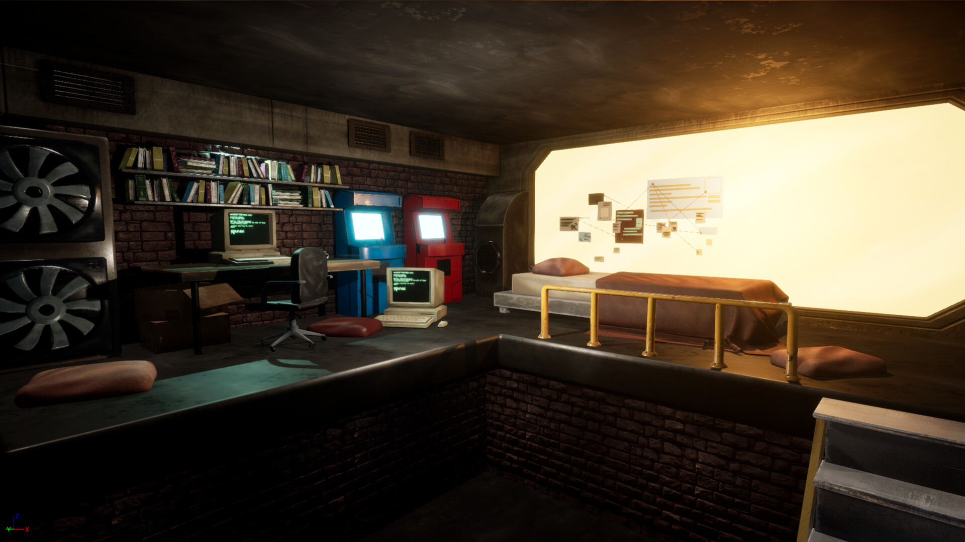 ArtStation - Cyberpunk Room