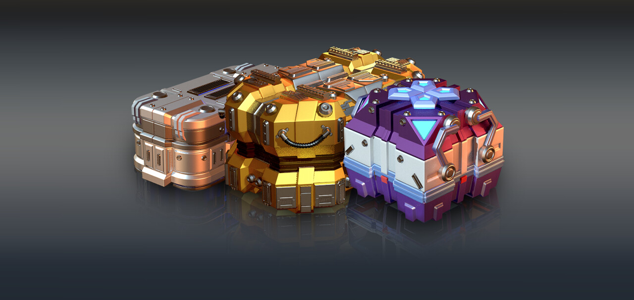 ArtStation - Chest sci fi