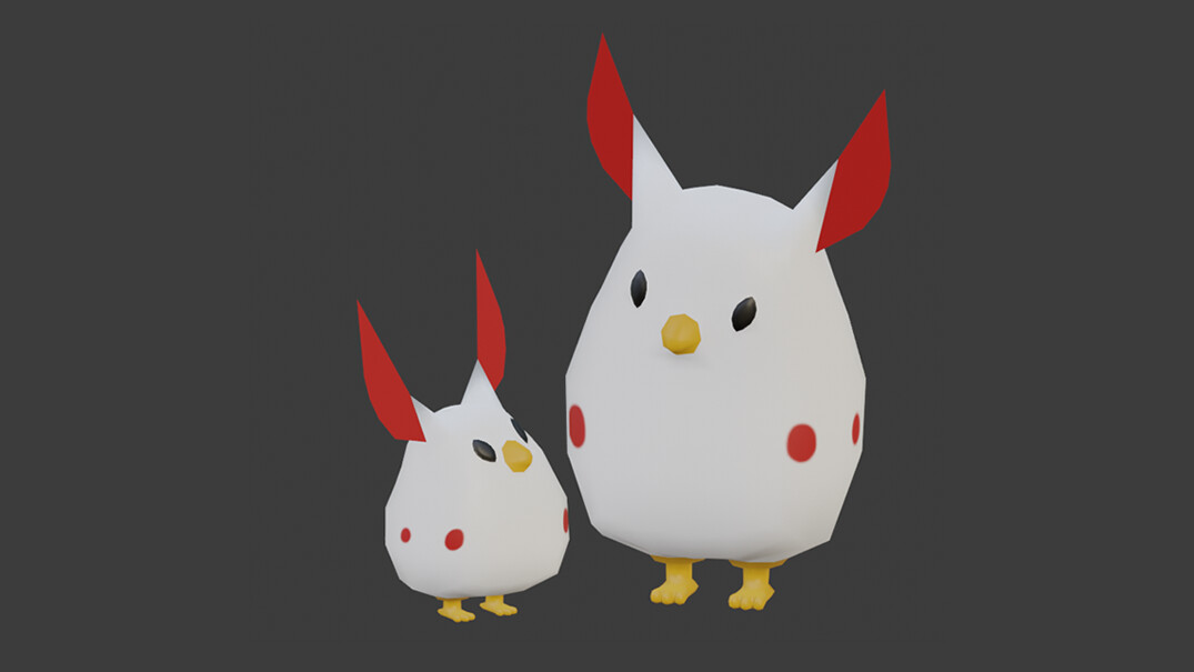 ArtStation - Zoppa the chicken