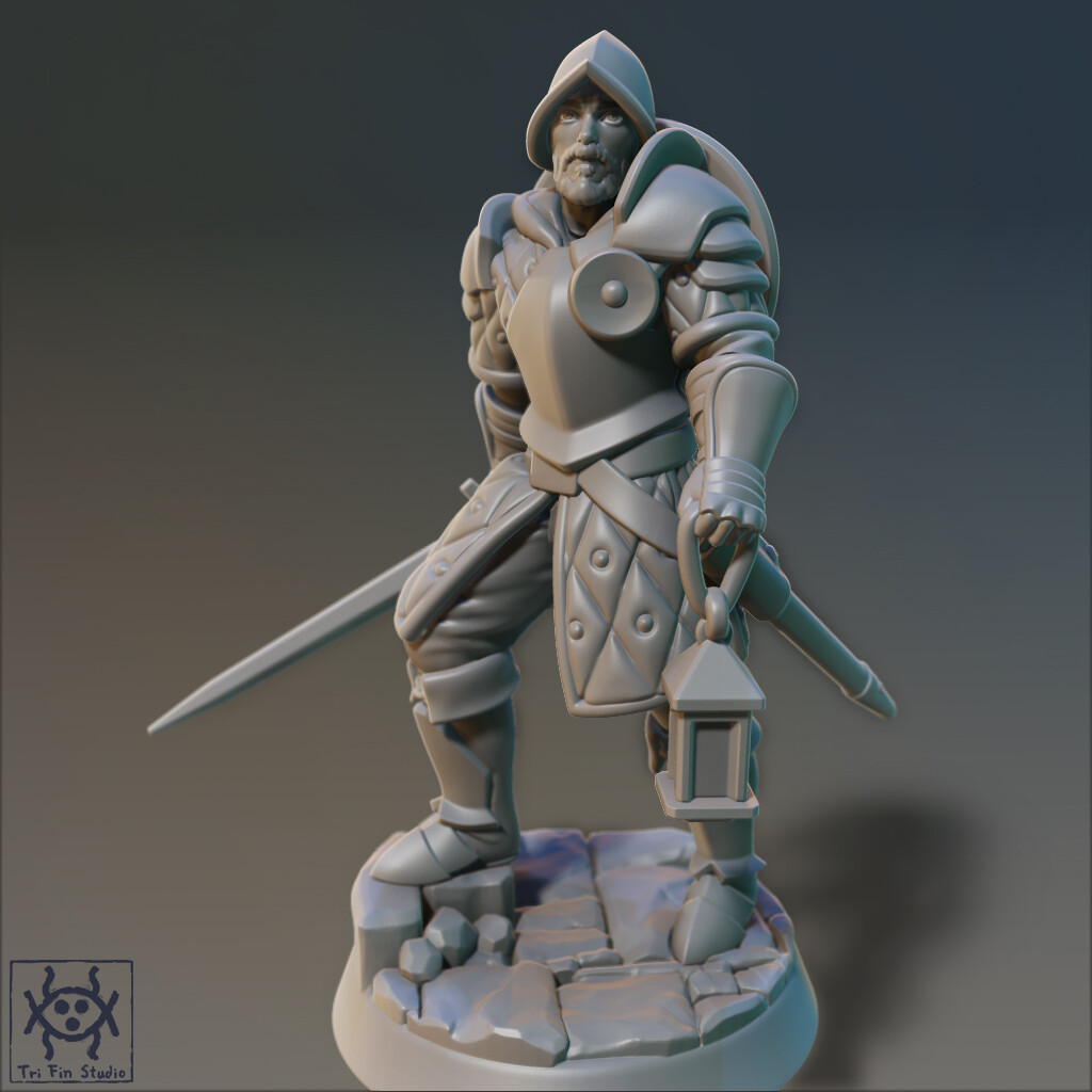 ArtStation - Adventurer - Male Fighter