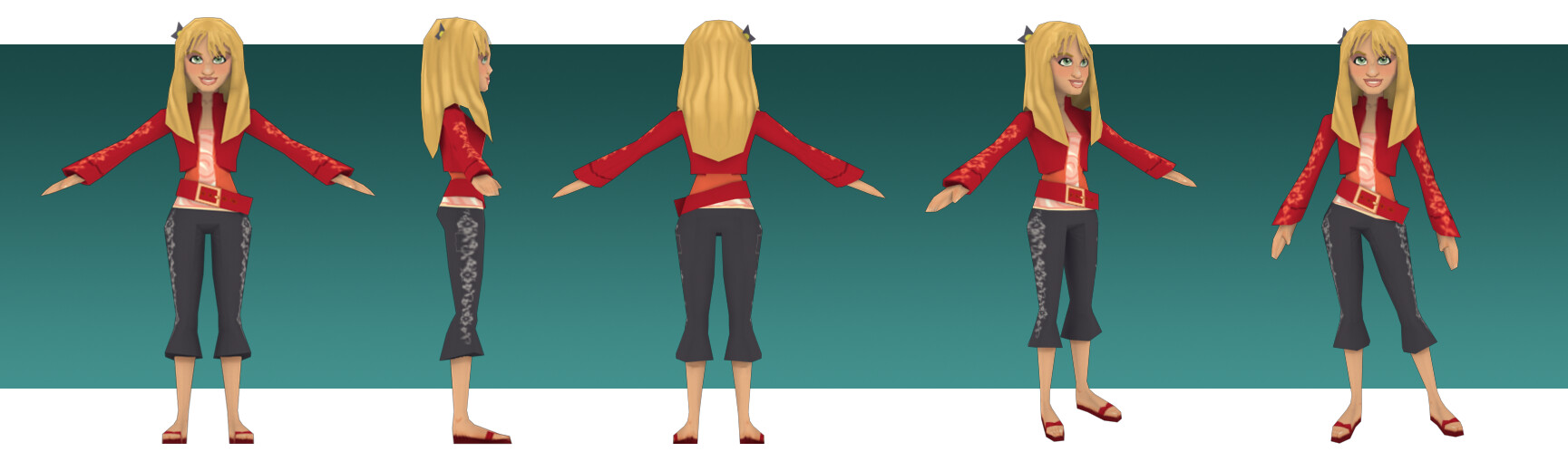 Carlo Cassani Velázquez - Disney's Hanna Montana 3D assets and animations