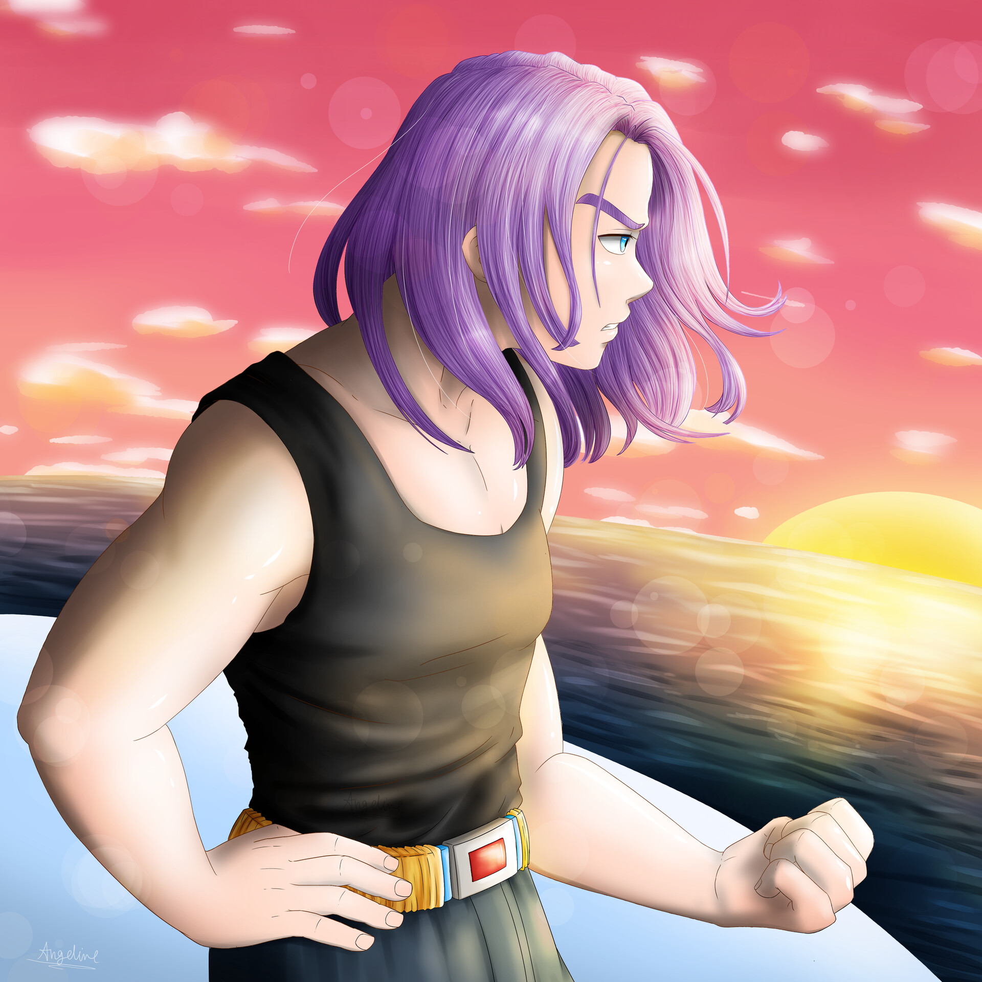 ArtStation - Character Fanart - Trunks