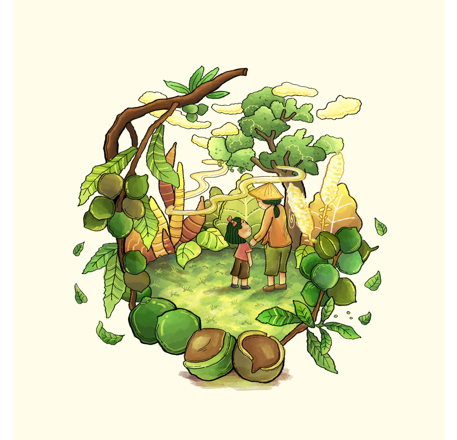 ArtStation - hạt macca