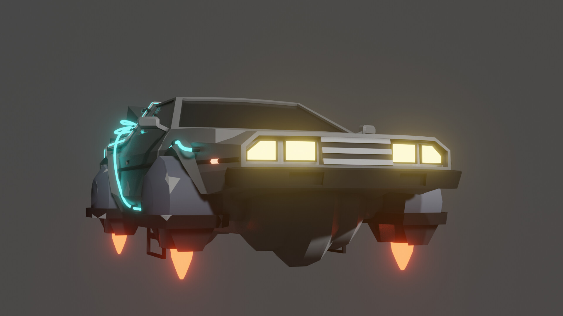 ArtStation - Low poly car