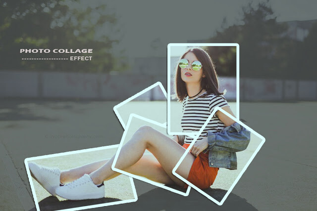 ArtStation - BLUR PHOTO COLLAGE EFFECT