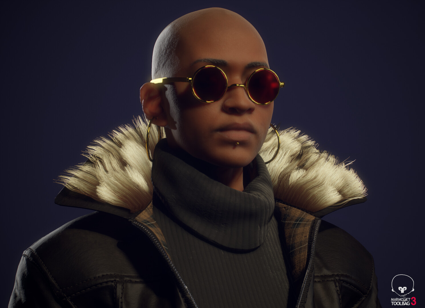 ArtStation - Dodge headshot