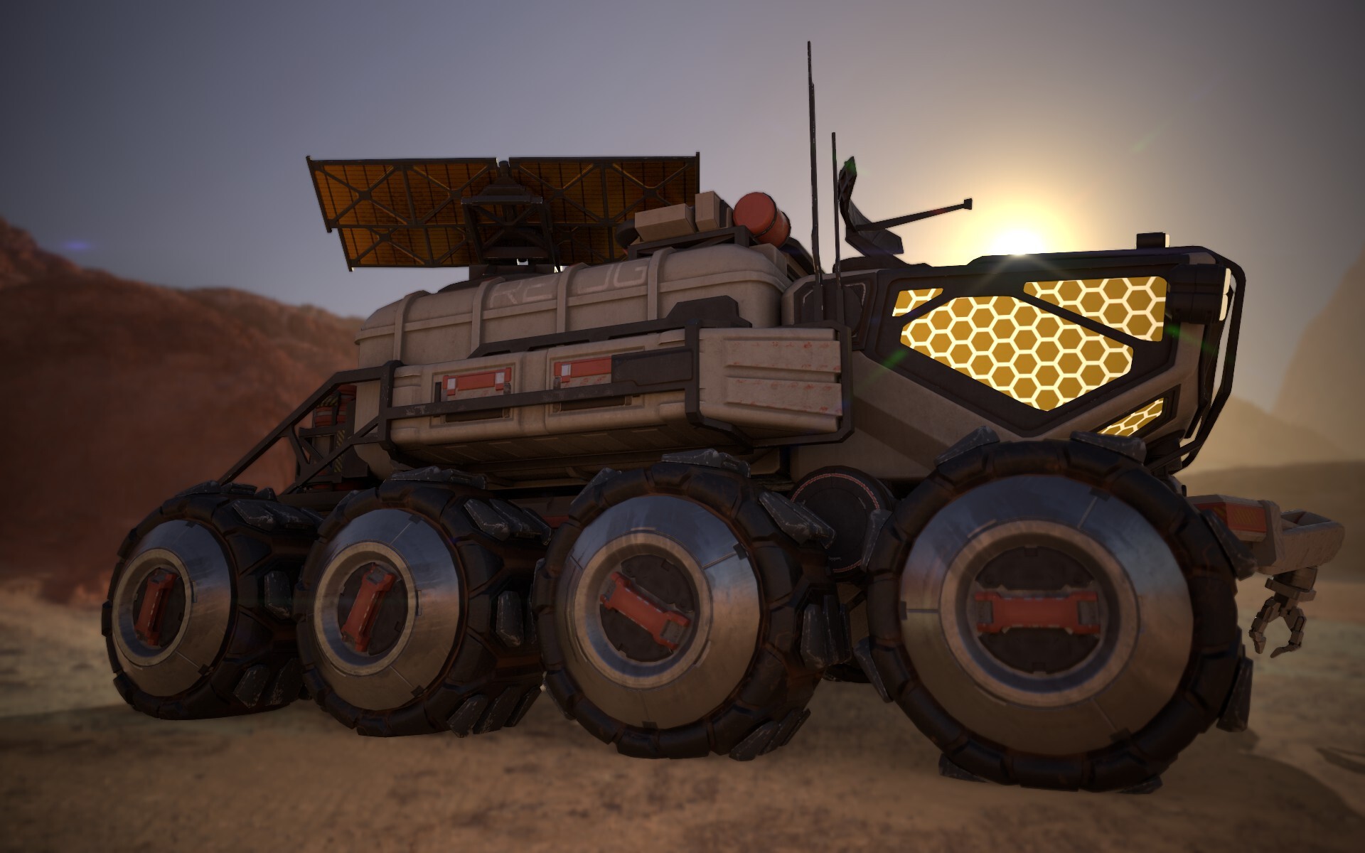 ArtStation - Space Rover