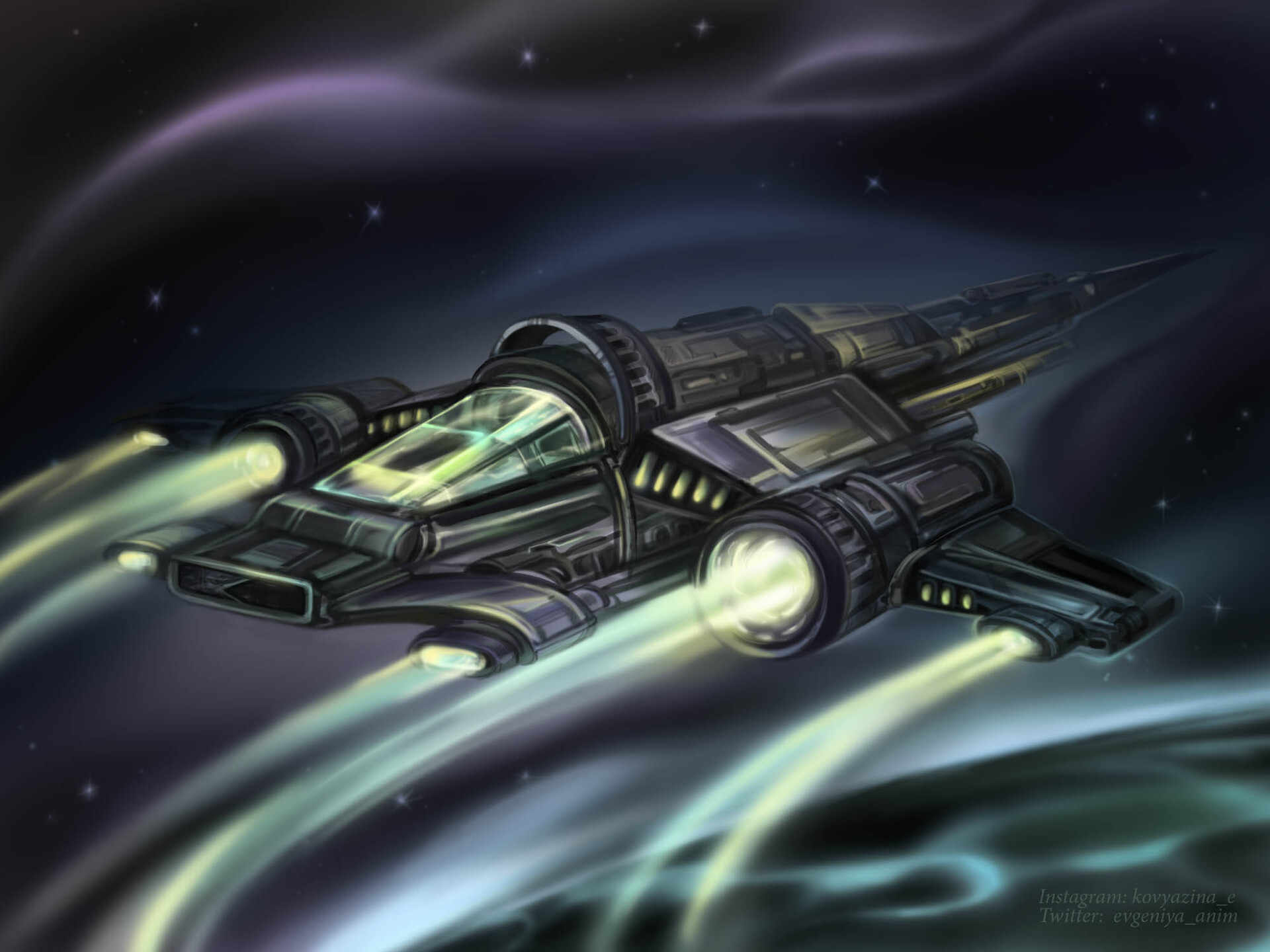 ArtStation - Spaceship