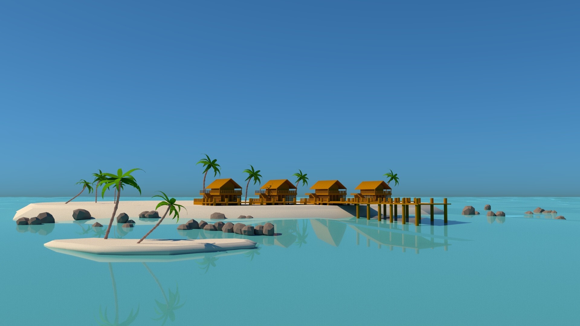 ArtStation - 3D Island