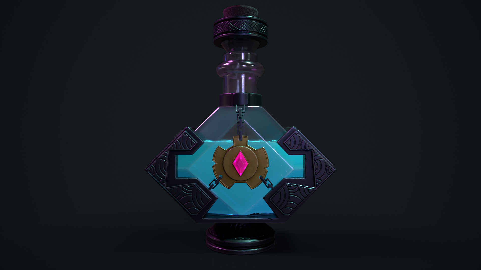 ArtStation - Potion Bottle