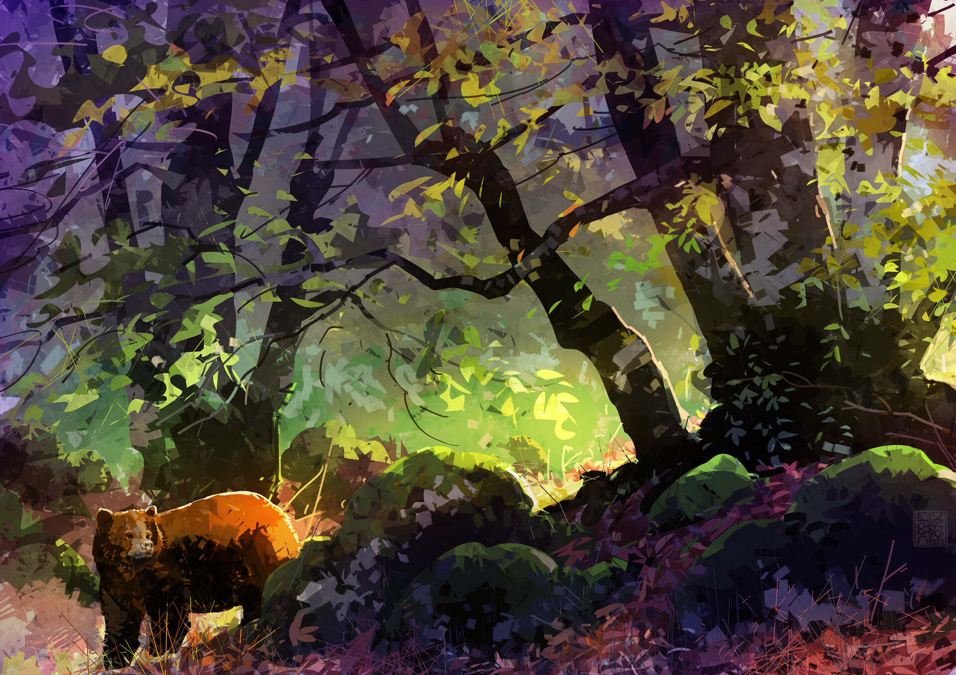 ArtStation - The sound of nature's footsteps