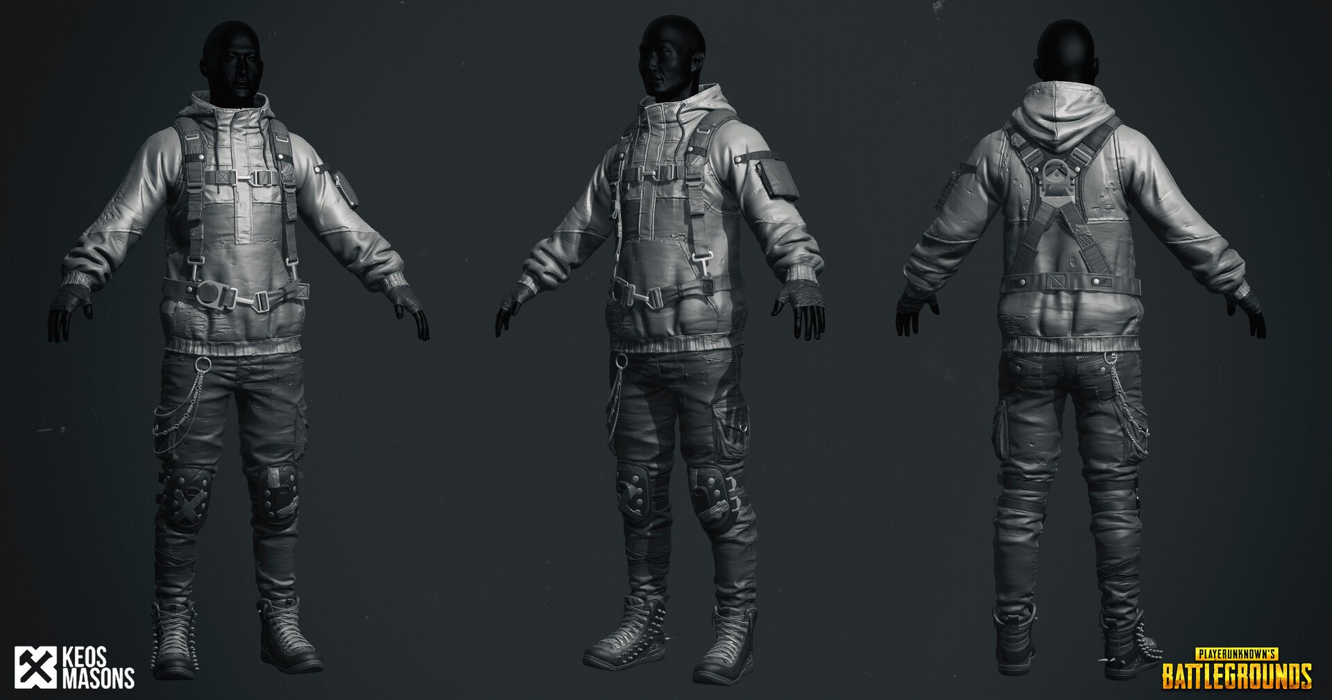 KEOS MASONS - PUBG - Kit