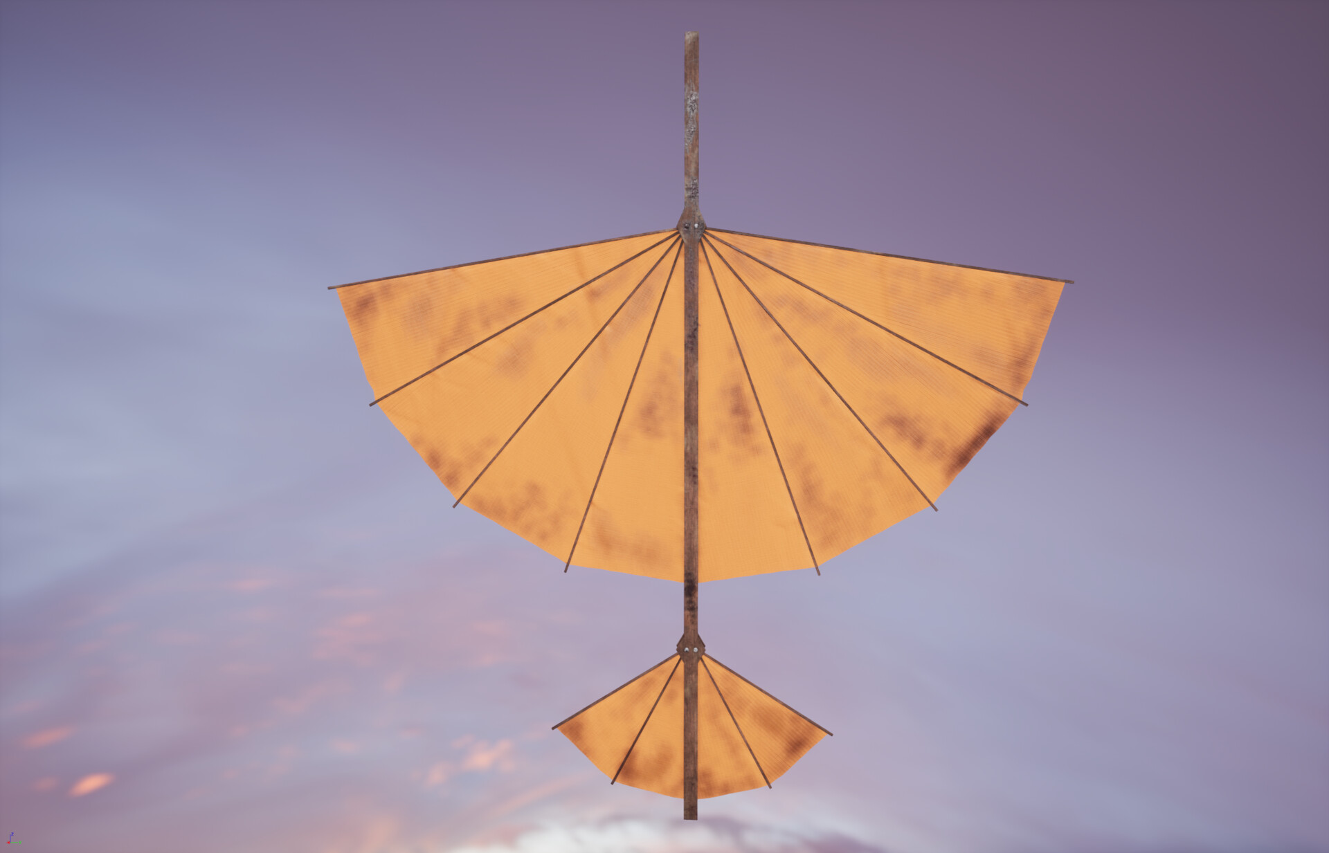 Realtime Rigged Airbending staff by Aaron Egan — ProUser.Me