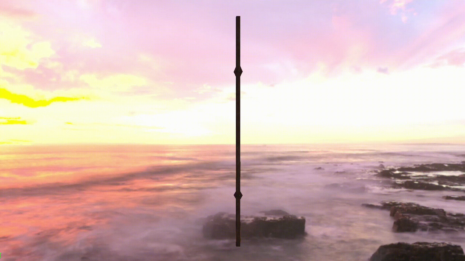 Realtime Rigged Airbending staff by Aaron Egan — ProUser.Me