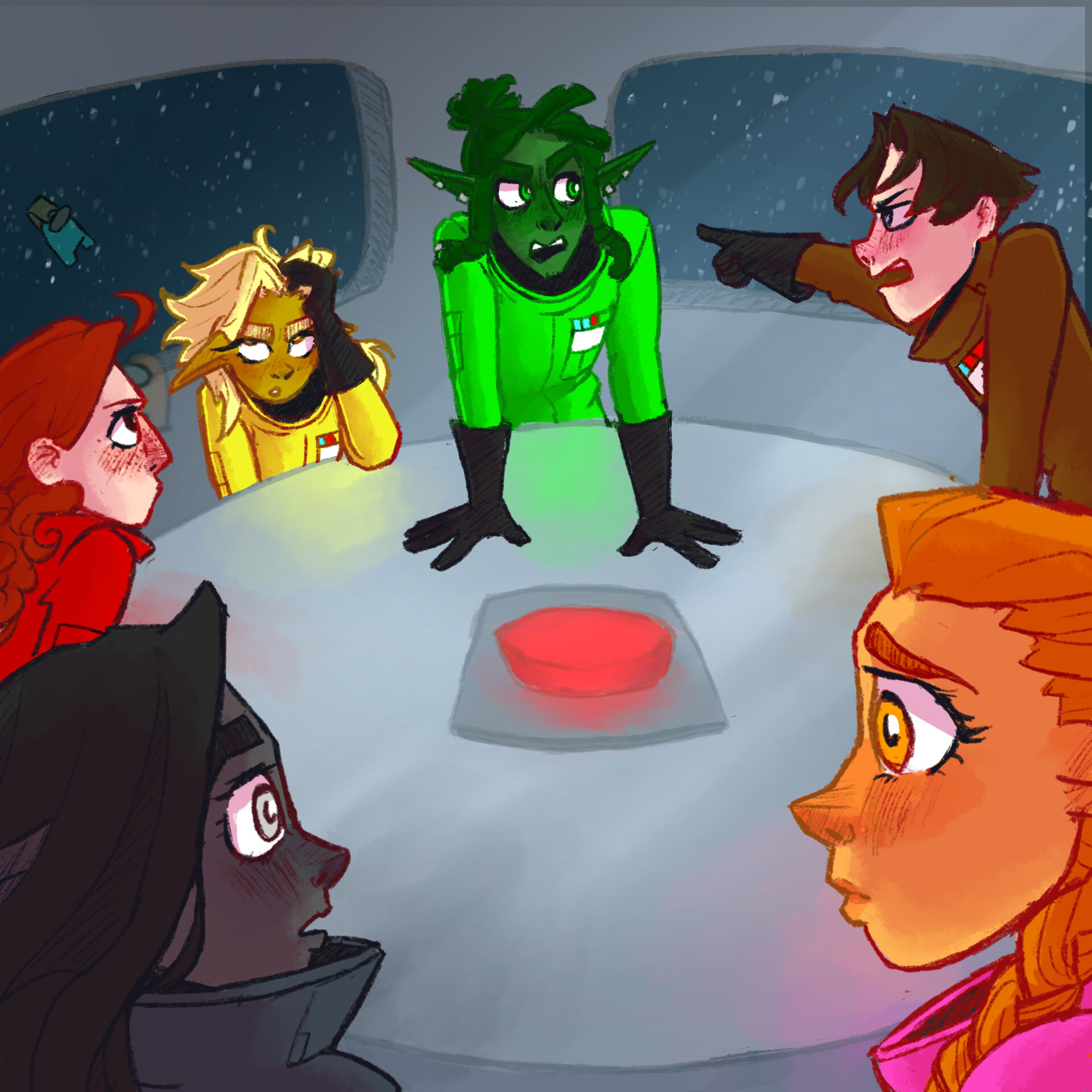 ArtStation - KROMA Characters in Among Us