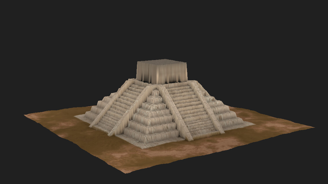 ArtStation - Mayan Temple - Substance Designer