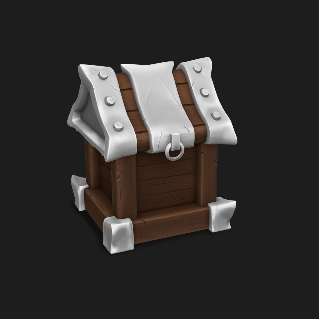 ArtStation - Metal Chest