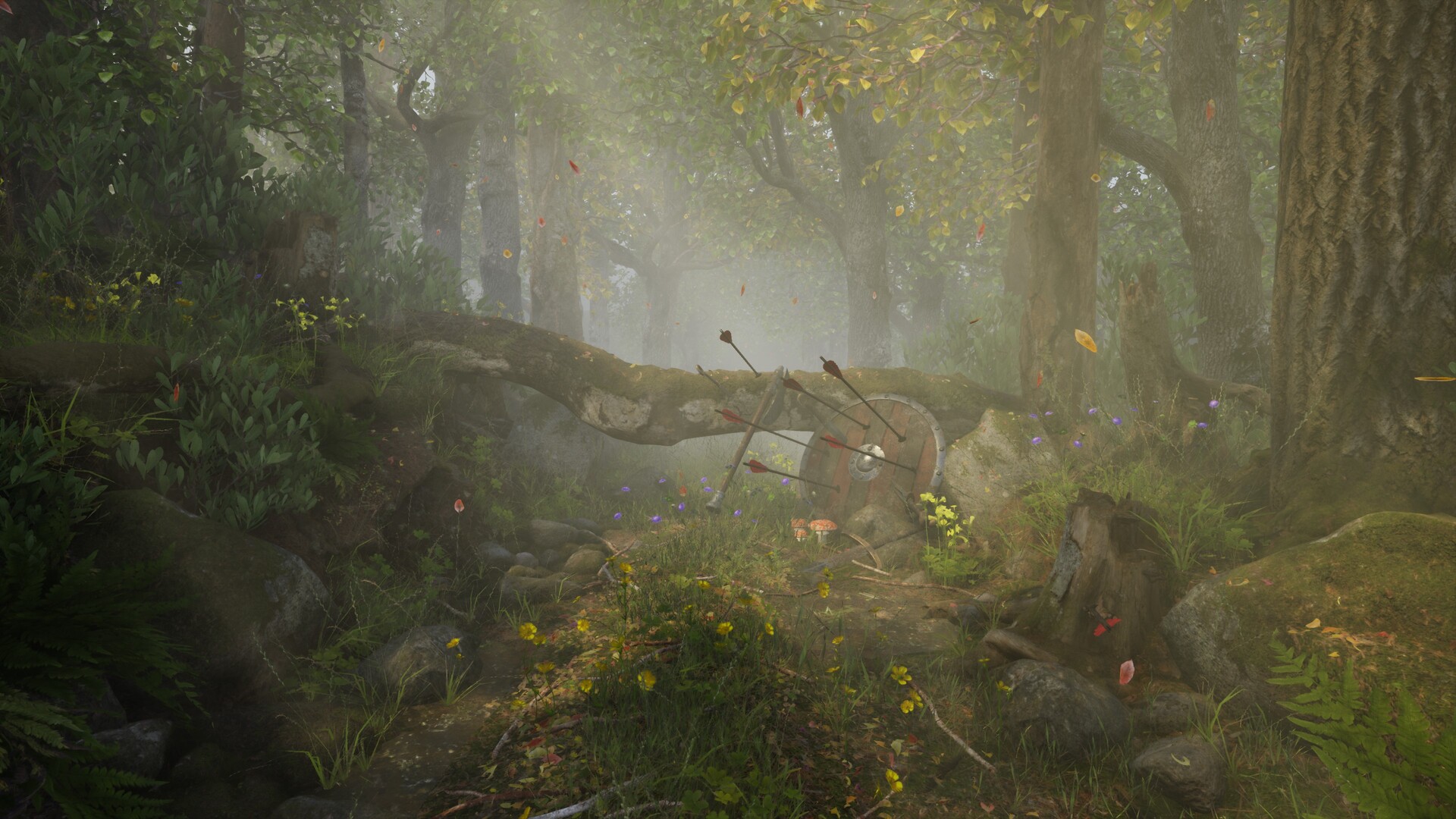 Tam Nguyen - Megascans Forest - End of the Road - Unreal Engine