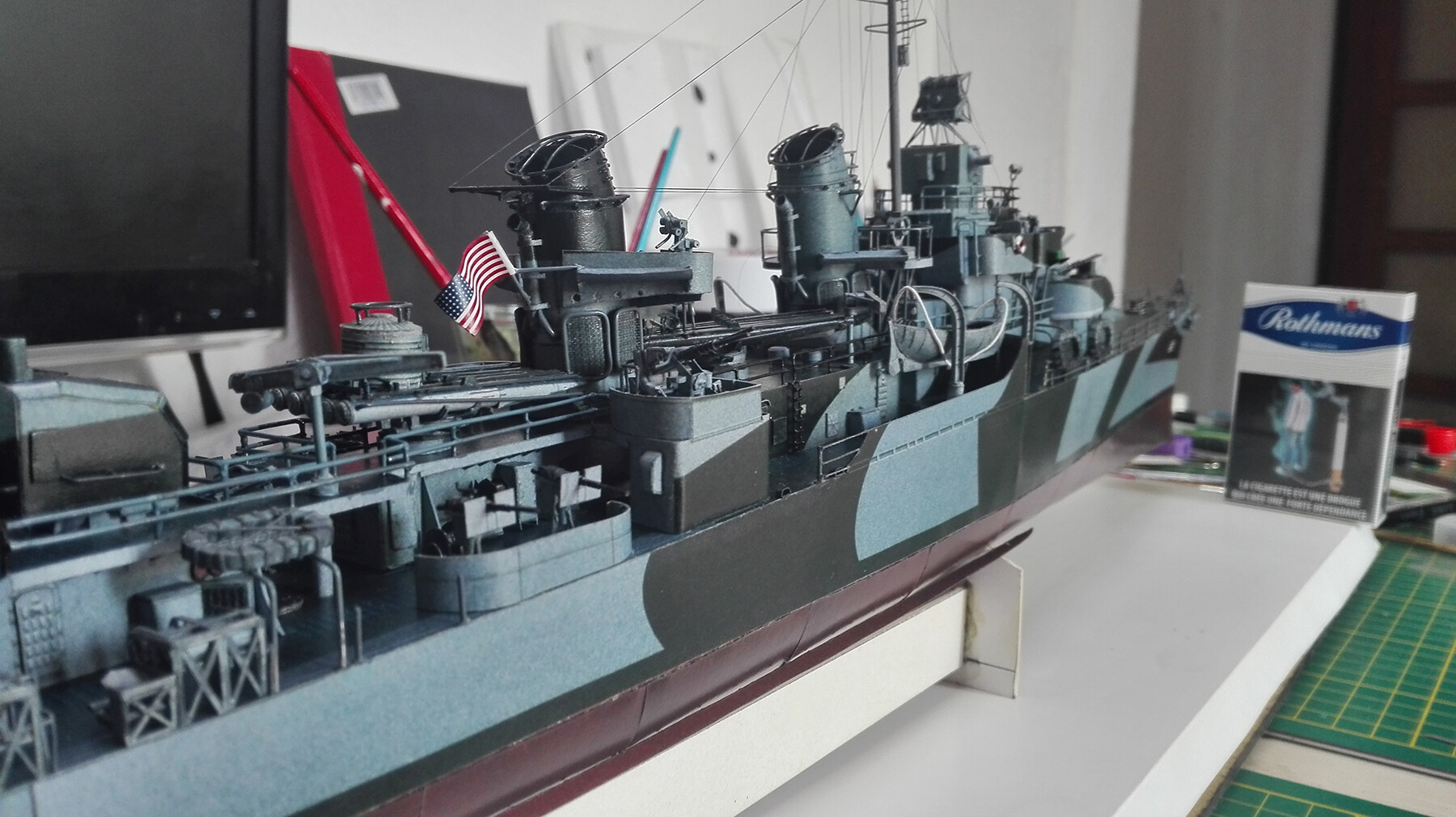 ArtStation - USS Heermann Paper Model