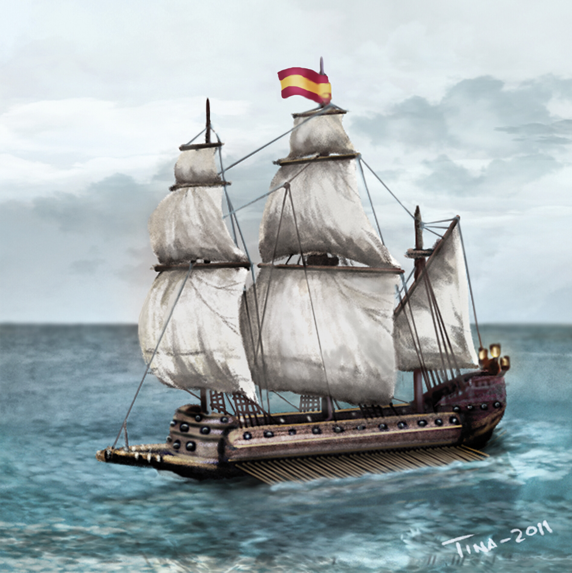 ArtStation - Galeass