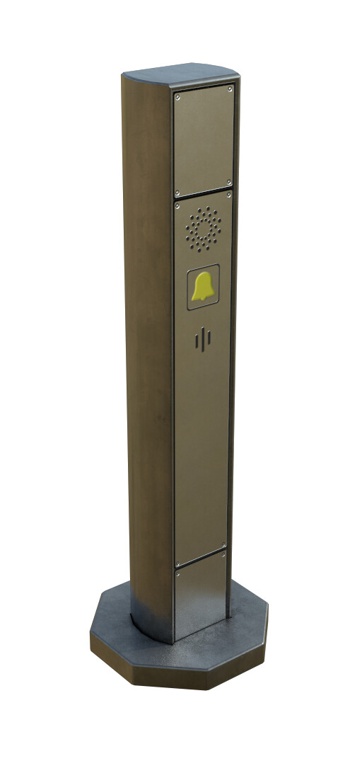 ArtStation - Outdoor Intercom Column