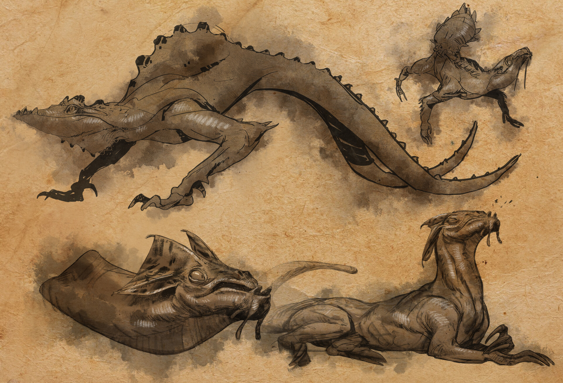 ArtStation - Creatures °1