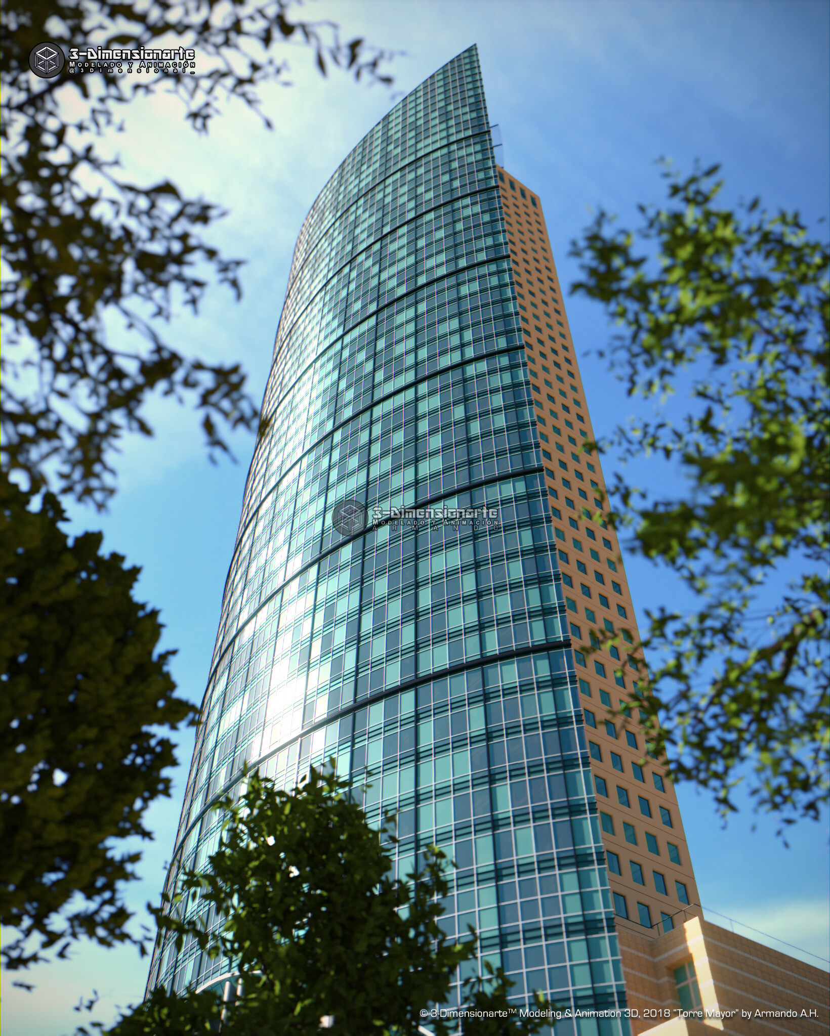 ArtStation - Torre Mayor (Major Tower)