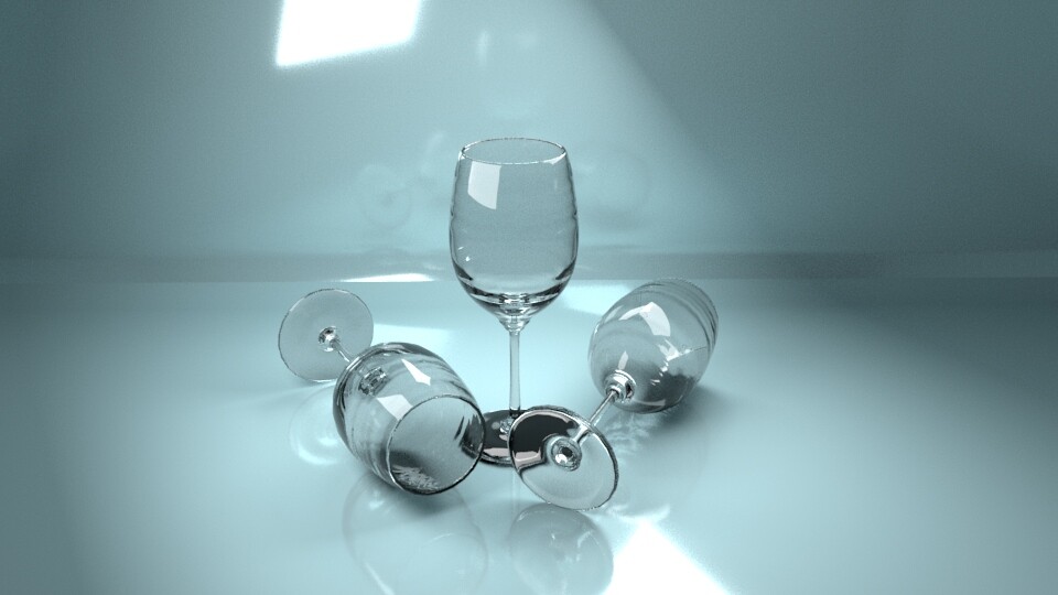 ArtStation - 3D_glass_lighting