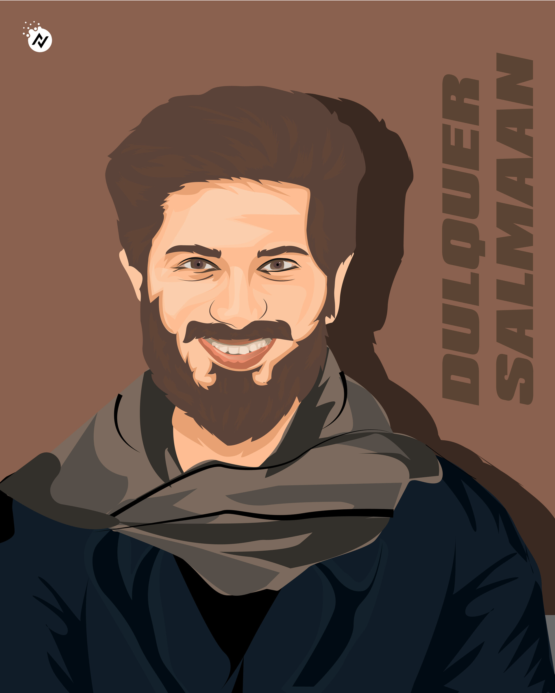 ArtStation - Dulquer salmaan . Vector art illustration
