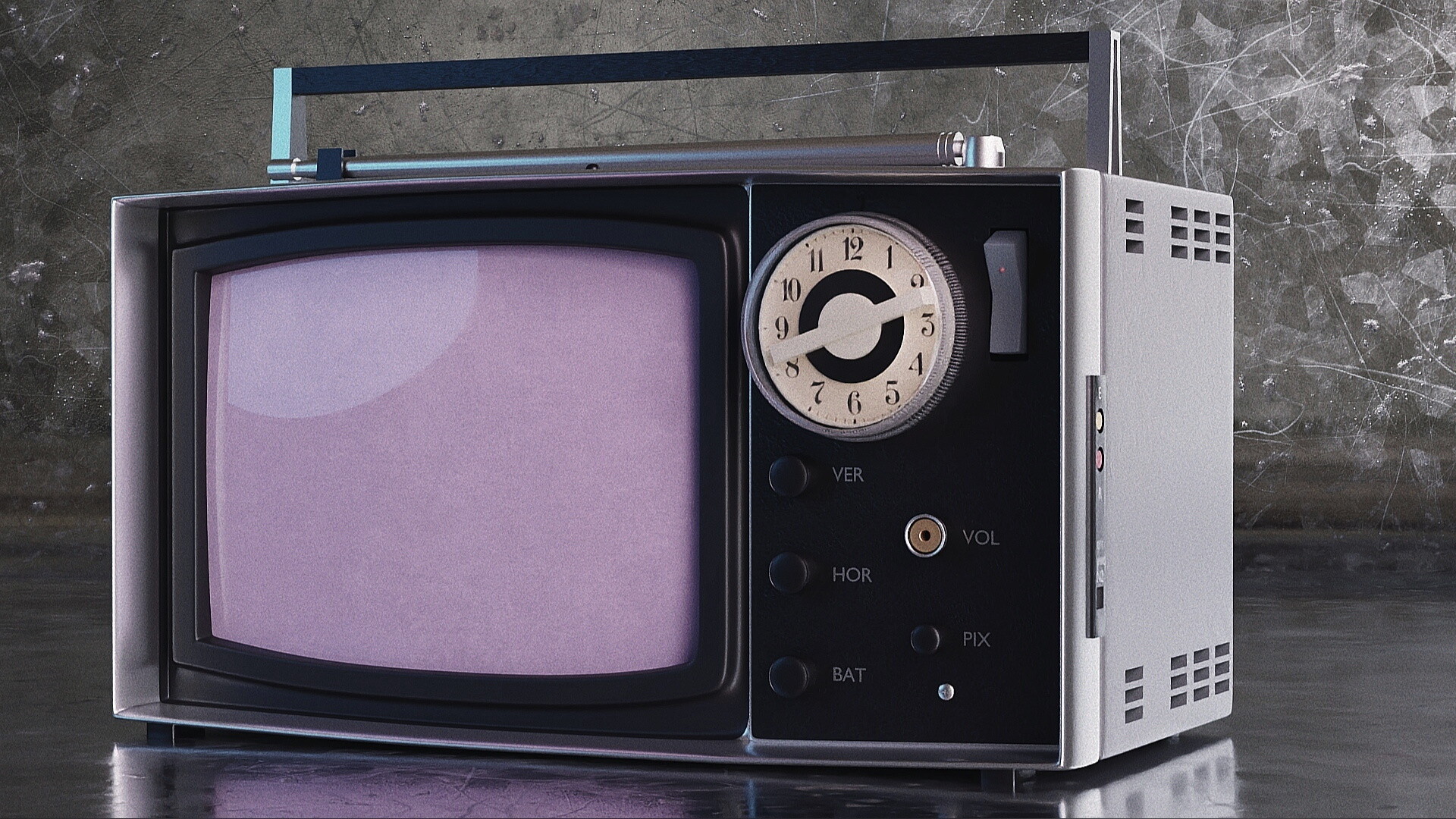 ArtStation - Old TV 2019