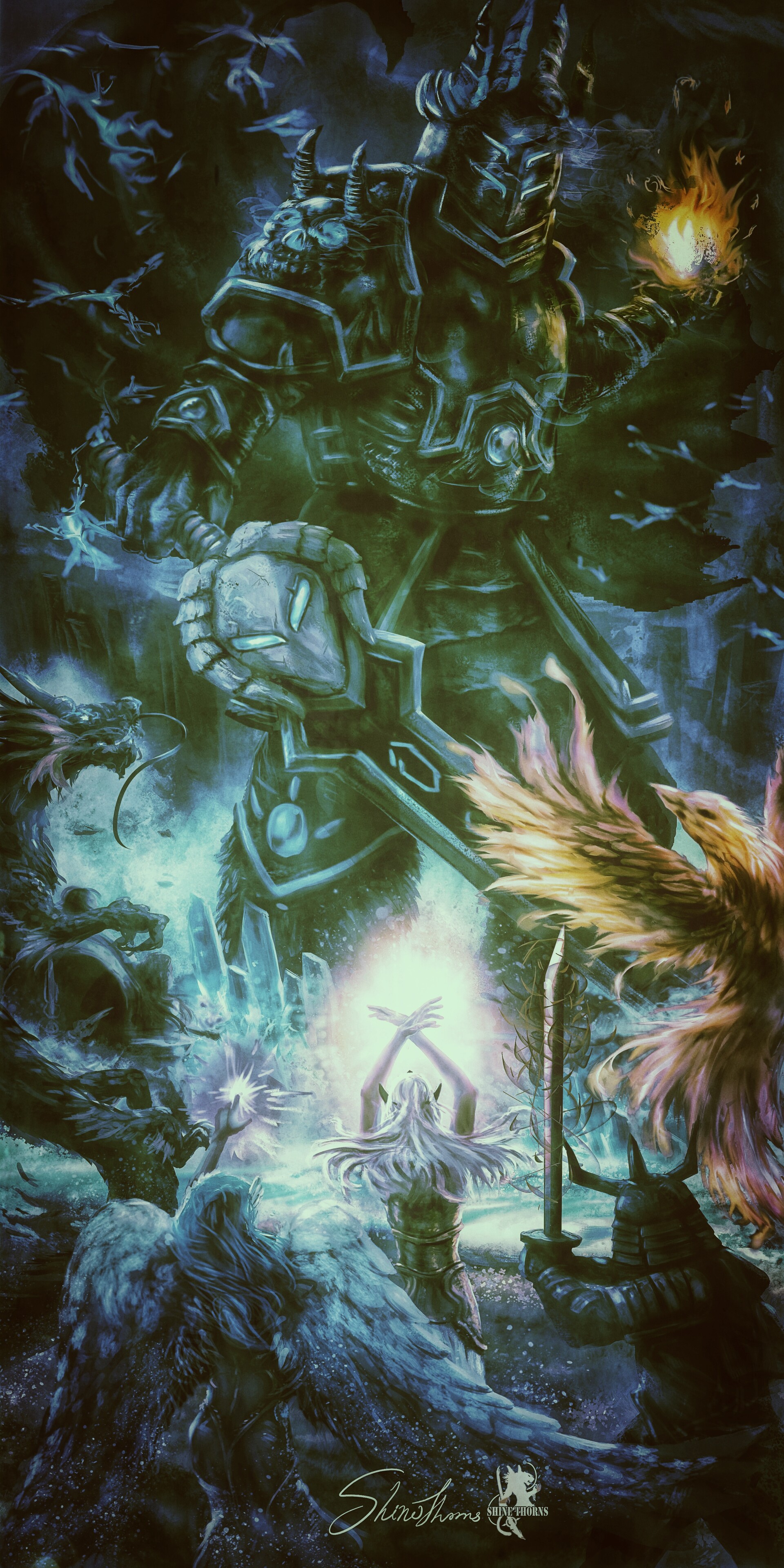 Shine.Throne 希艾.佐恩 (YiAn) - Fight against the element king