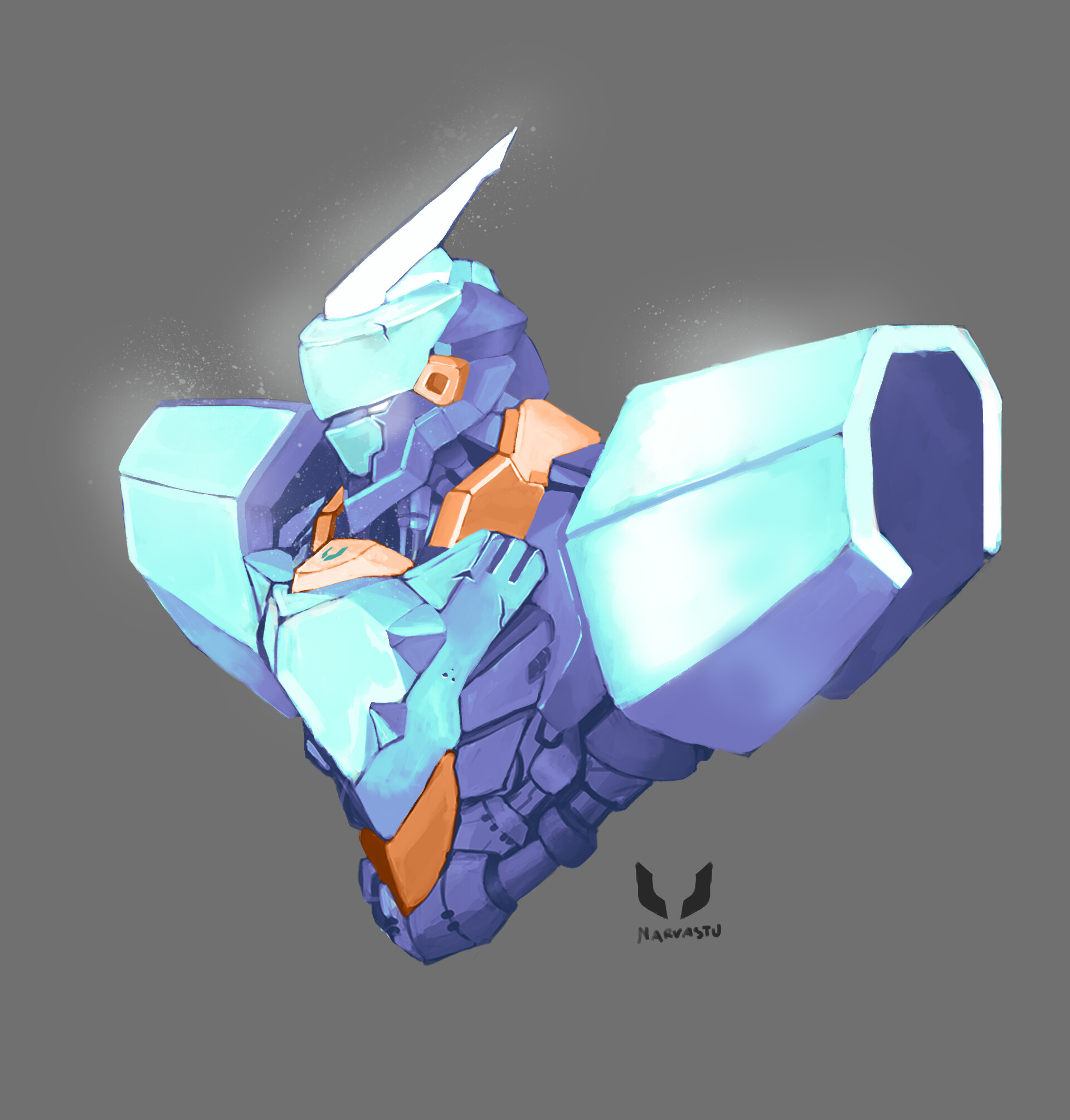 ArtStation - Ice mech