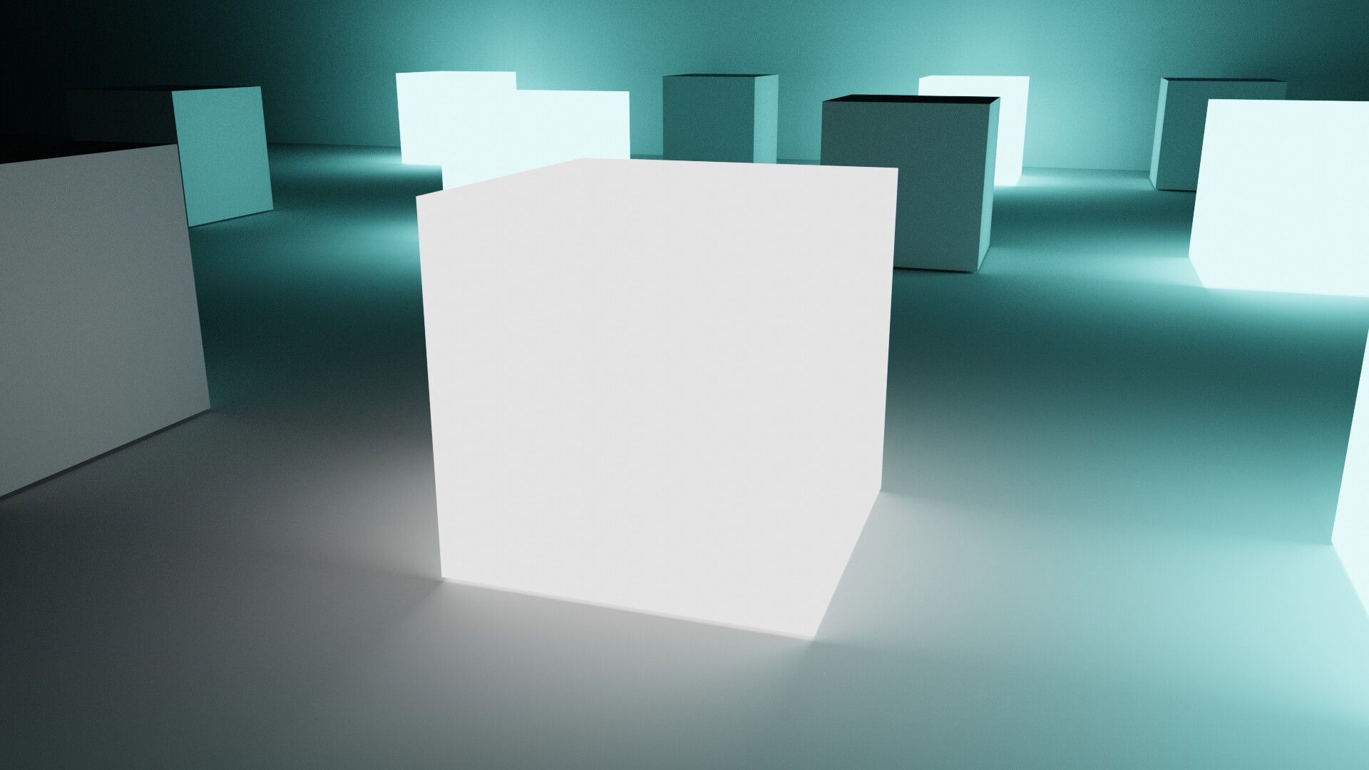 ArtStation - Lighted cubes