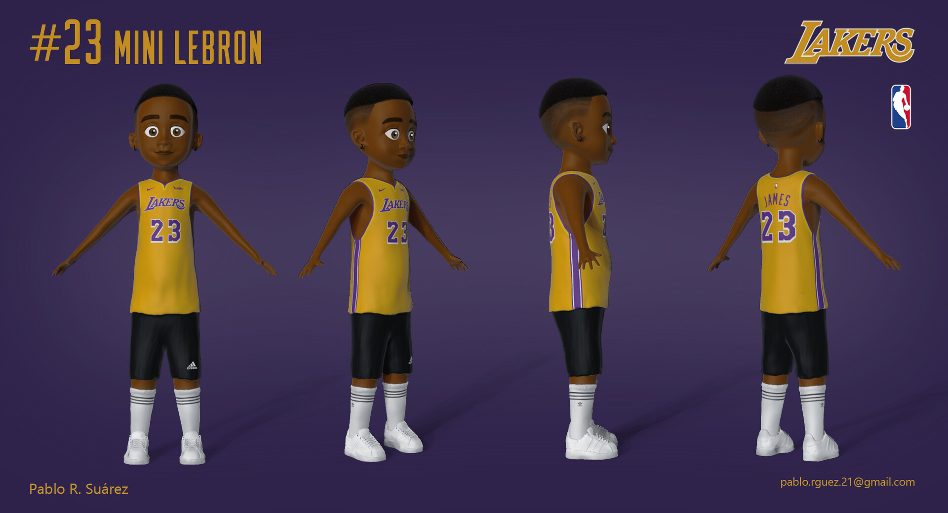 mini lebron james