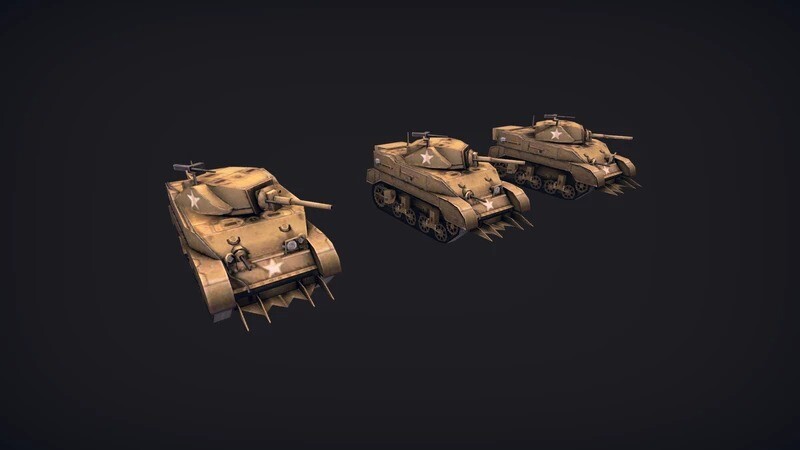 ArtStation - M5 TANK