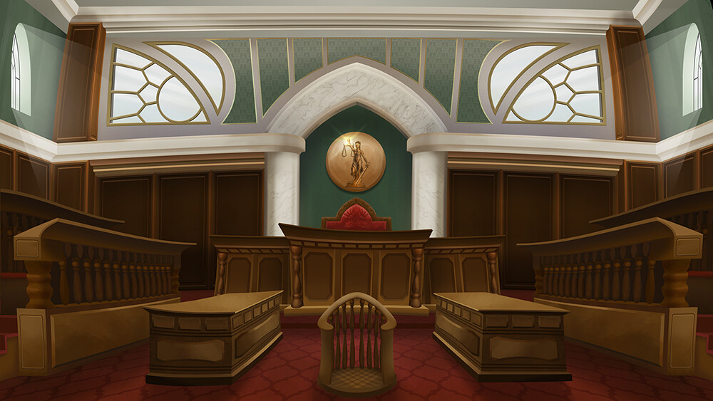 Courtroom Backdrop