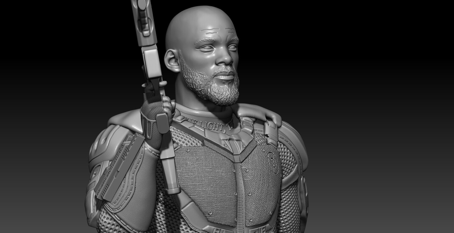 ArtStation - Deadshot Suicide squad 2016