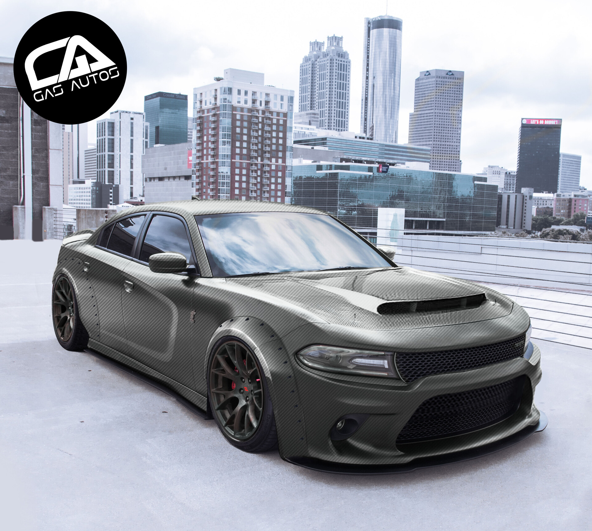 ArtStation - The Custom Widebody Hellcat