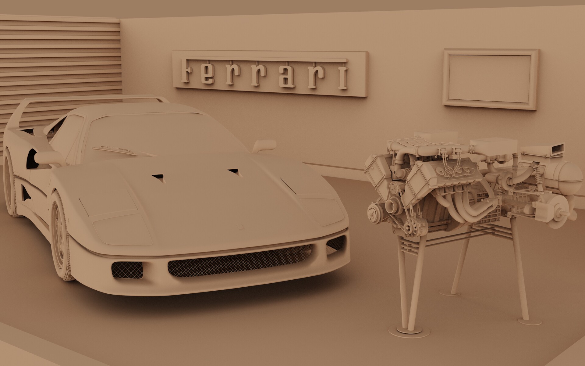 Ryan Gatt - The very beautiful Ferrari F40.