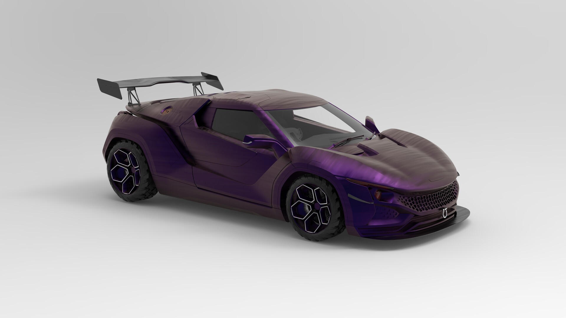 ArtStation - 3D car model.