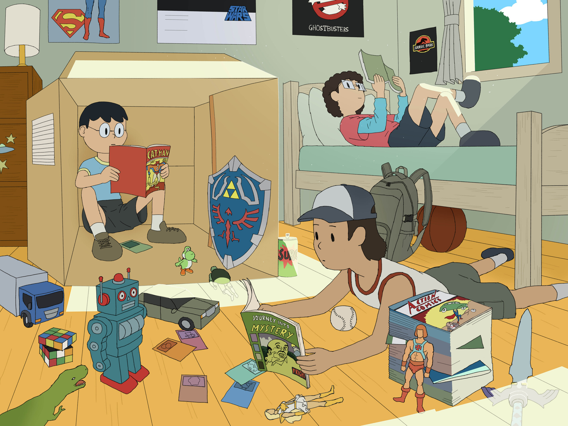 ArtStation - Comic time