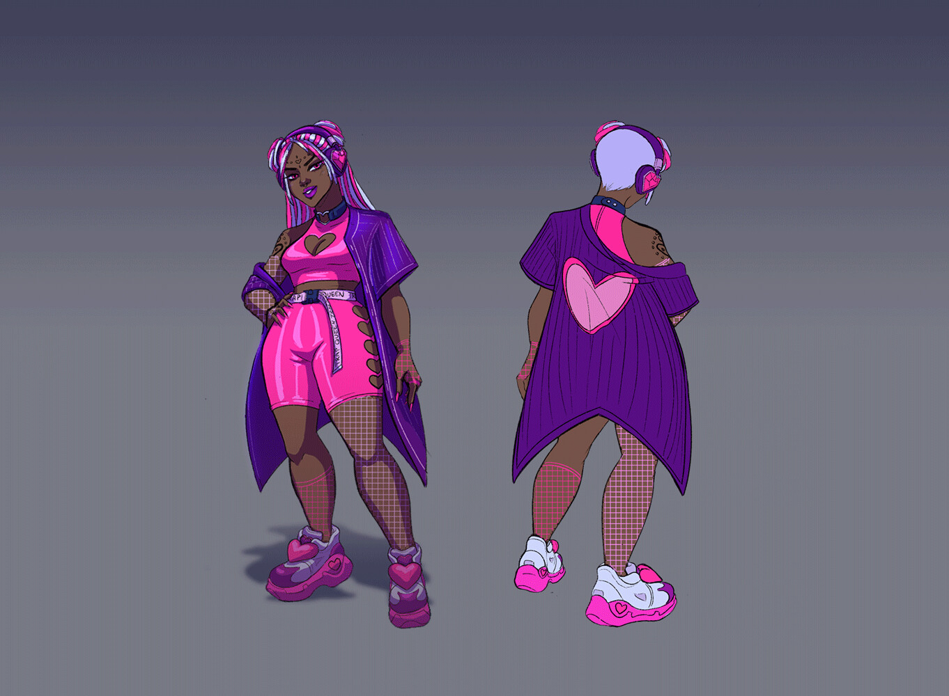 Teresa Kiene - EDM Magical Girls Character Design