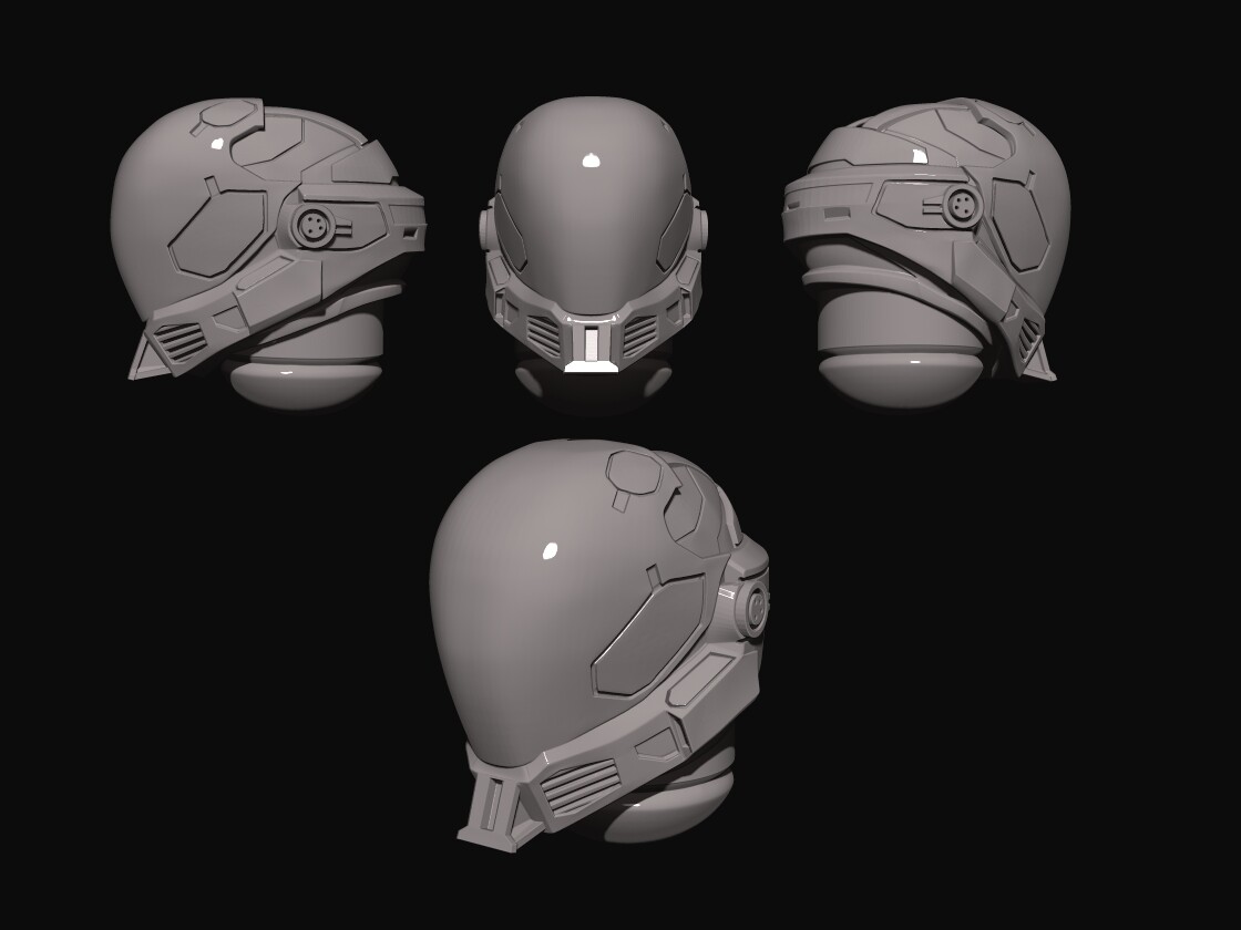 Arcane Blacksmith - Helmets for printing