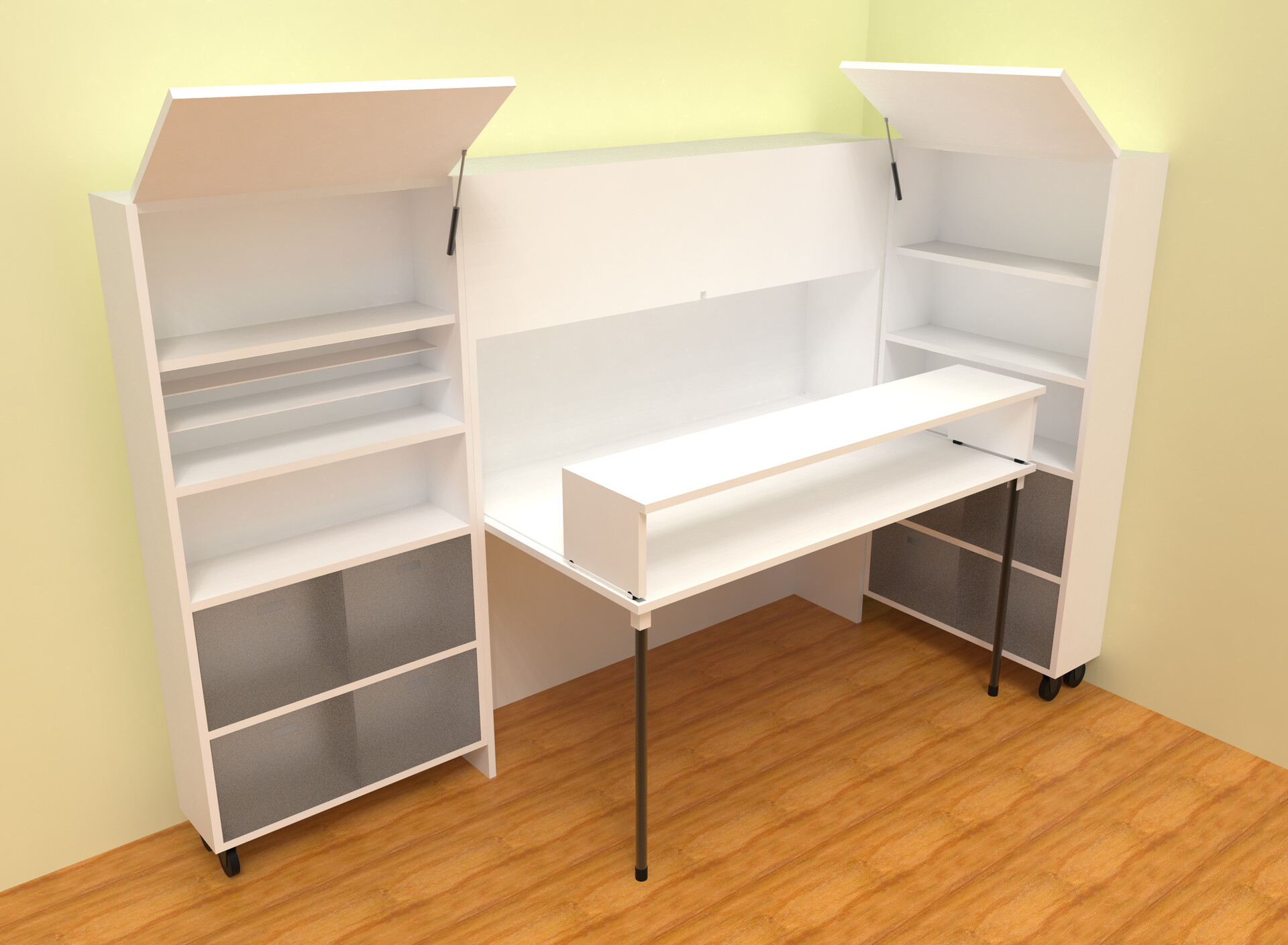 ArtStation - Folding workstation