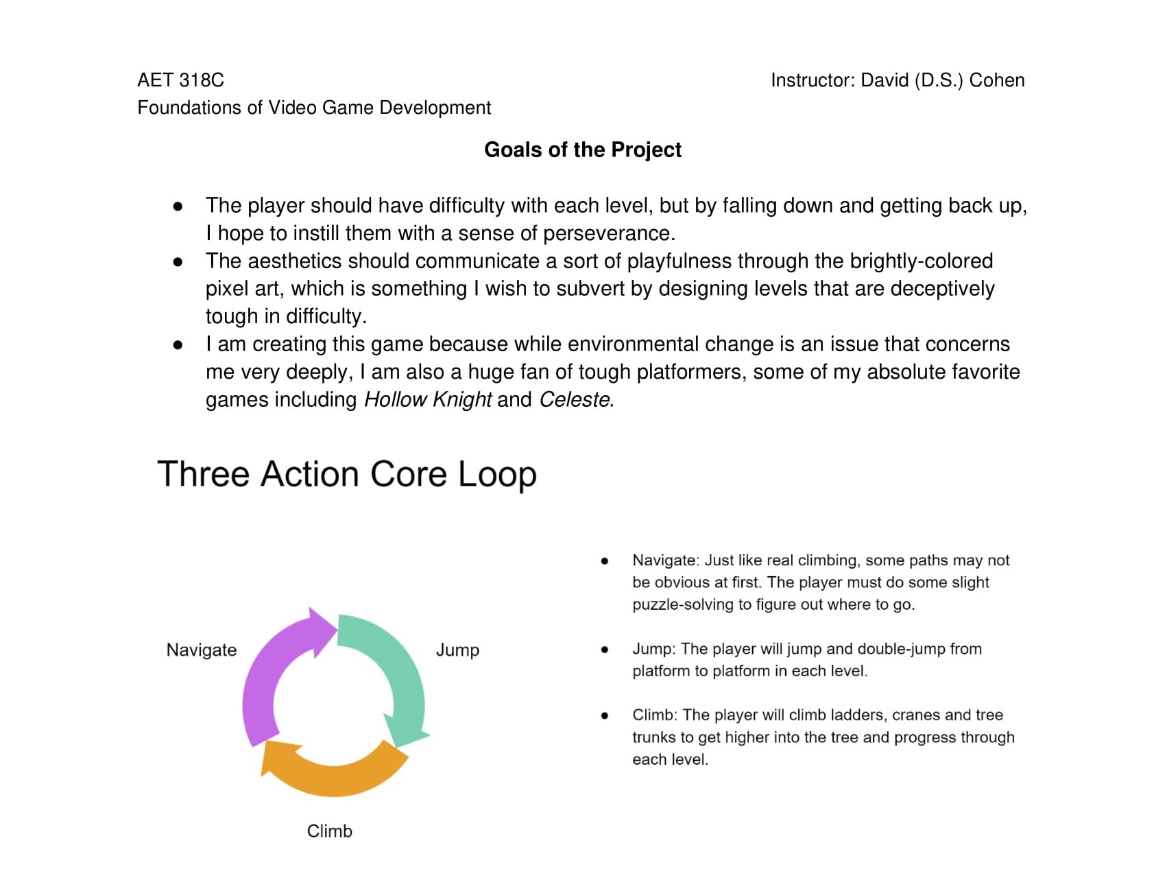 Jake Bunch - Sun: Game Design & Concept