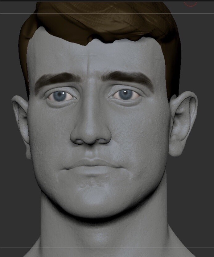 ArtStation - Likeness sculpt of Connell from TV series Normal People