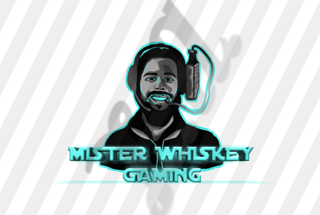 ArtStation - Mister Whiskey Gaming Logo