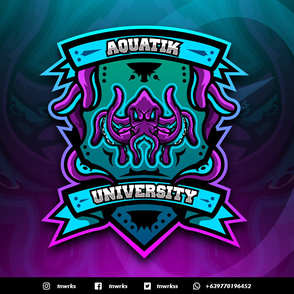 TinWorks - Aquatik Esports Crest LOGO!