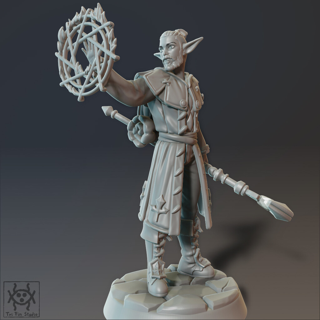 ArtStation - Adventurer - Male Sorcerer