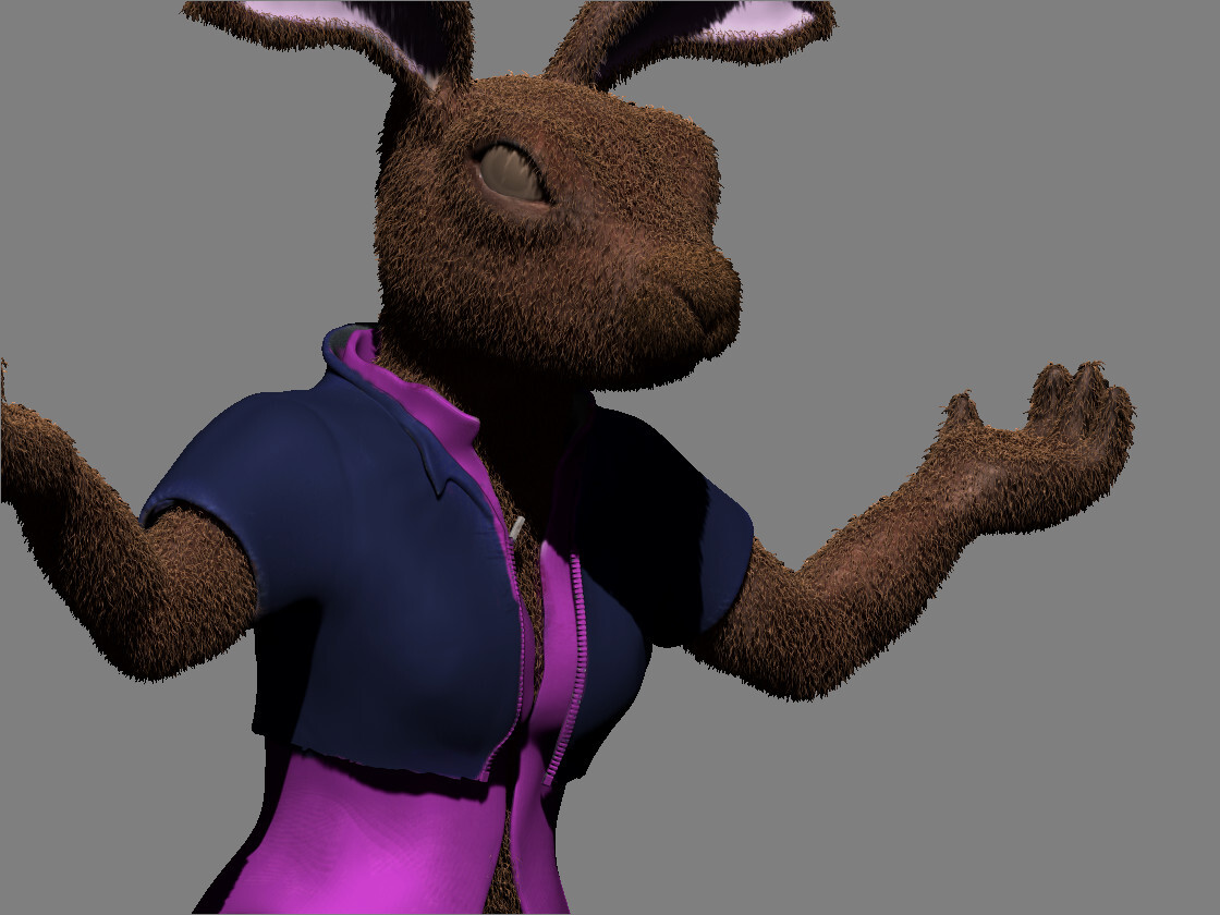 ArtStation - Bloody Roar Alice (The rabbit)